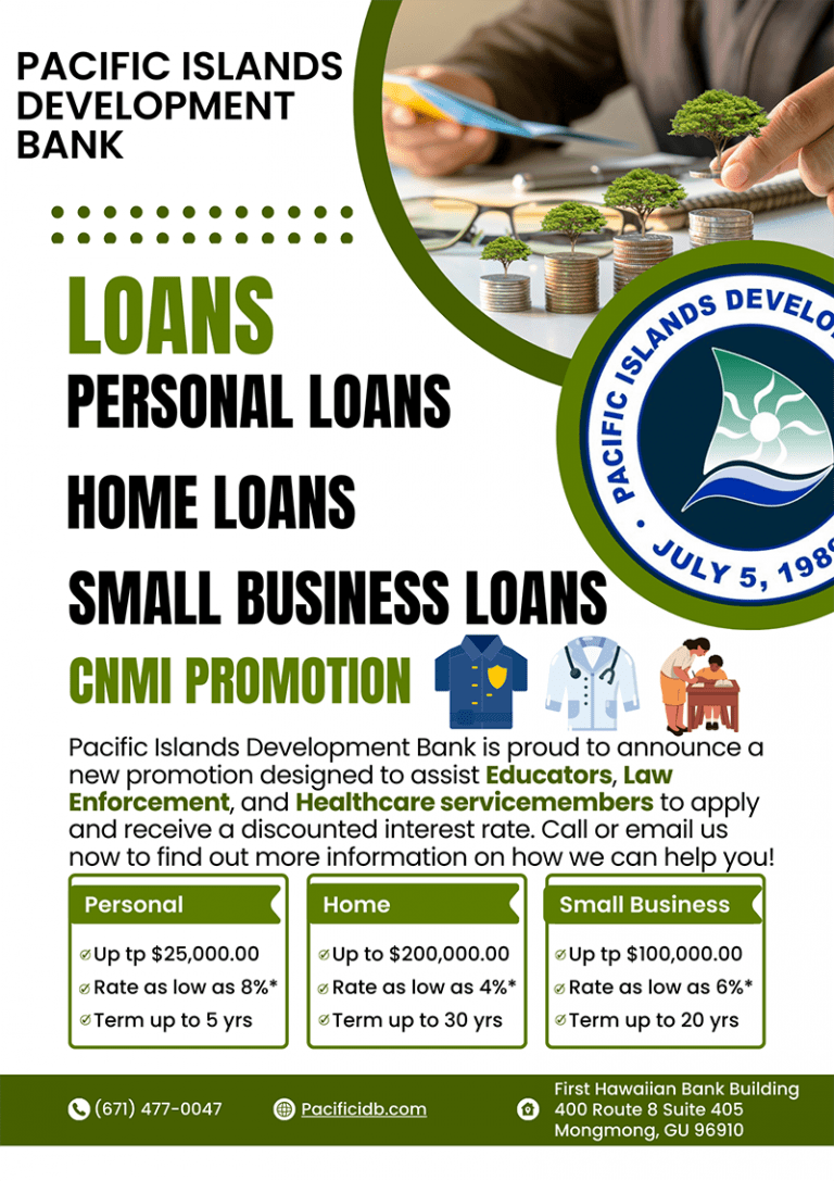 Pacific Islands Development Bank – CNMI Promotion